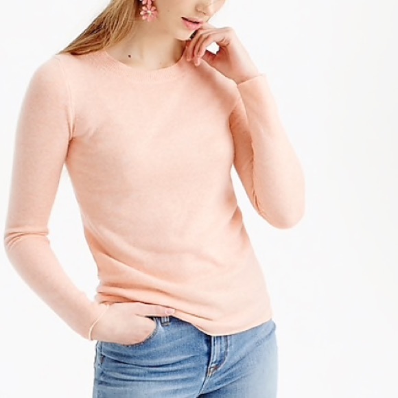 J. Crew | Sweaters | Jcrew Collection Pale Pink Cashmere Sweater | Poshmark